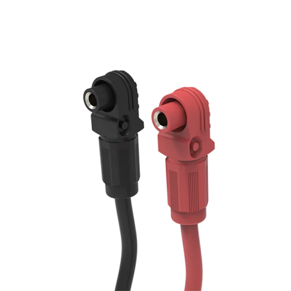 Connector plug, Battery, 50mm2, 150A, Black - Golden Arrow Marine