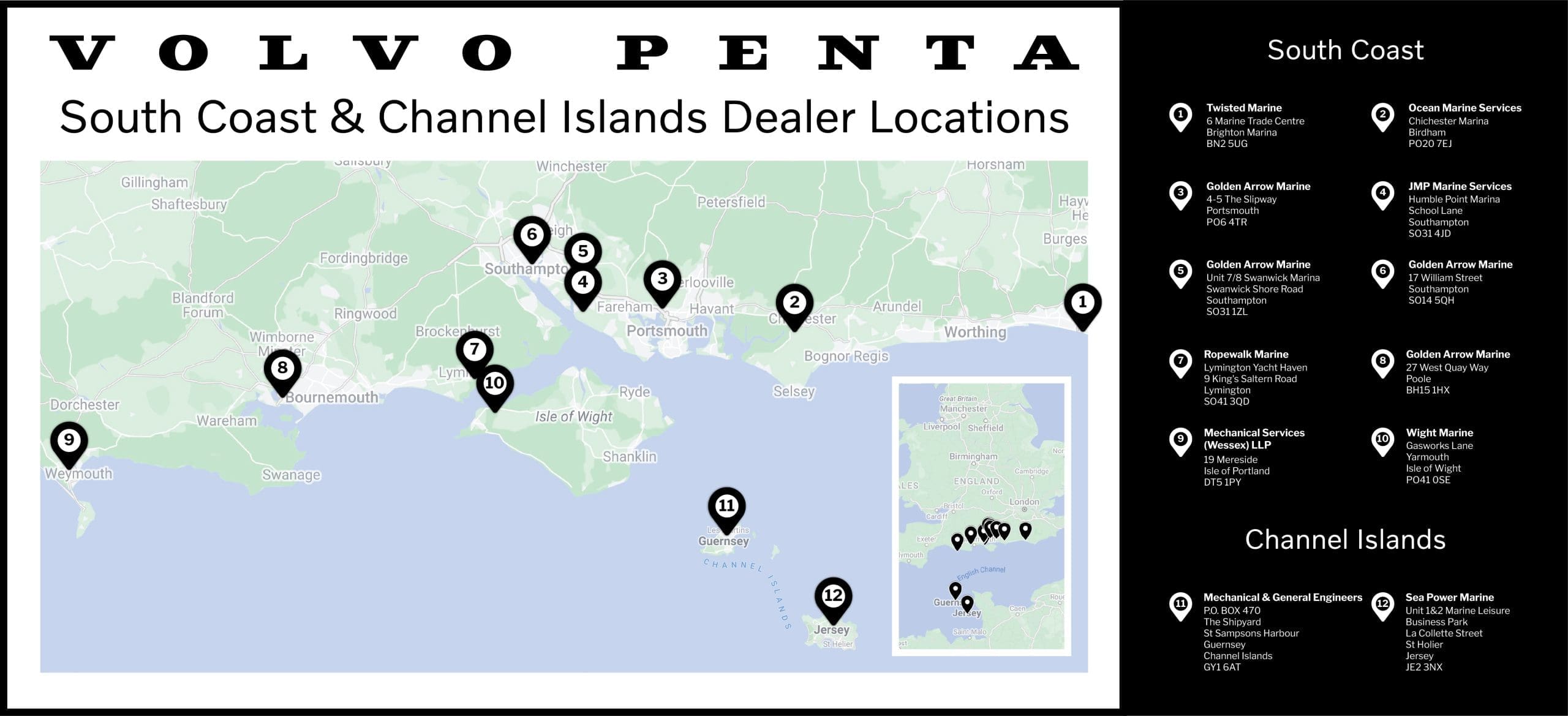 Authorised Volvo Penta Dealer - Golden Arrow Marine